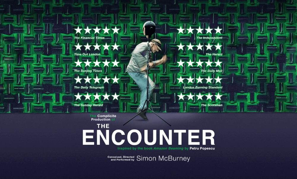 TONIGHT: Broadway play THE ENCOUNTER streams worldwide for free